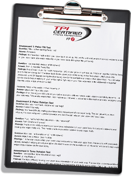 TPI ASSESSMENTS - South Tampa Fitness Training | Tampa Strength