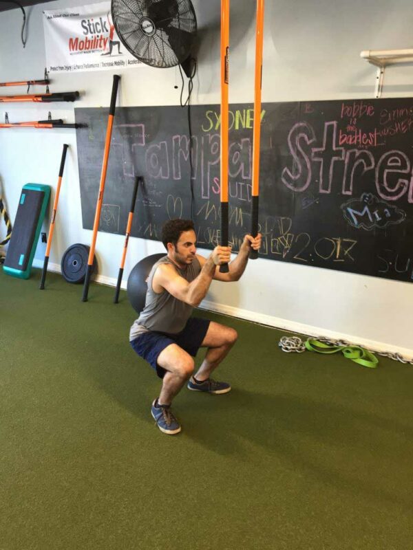 Do you want to improve your squat form? Then you need Stick Mobility